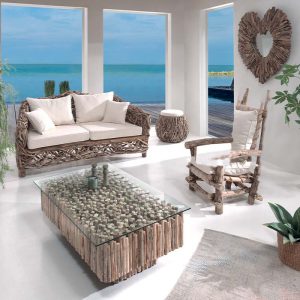 Meuble en bois exotique | Cocktail Scandinave